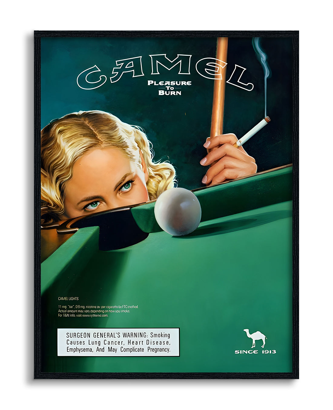 Camel Vintage Pool – Poster Kings