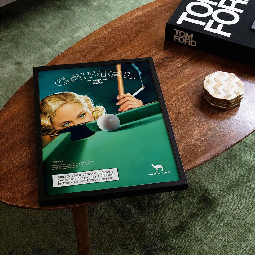 Camel Vintage Pool – Poster Kings